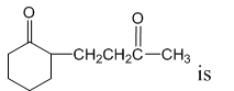 The IUPAC name of the compound a) 6-(3-oxobutyl) cyclohexan-1-one b) 6 ...