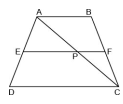In the given figure, $\mathrm{EF}\|\mathrm{AB}\| \mathrm{DC}$. Prove ...