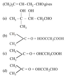 On vigorous oxidation by permanganate solution.