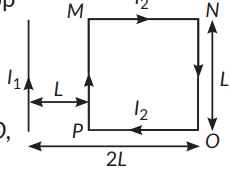 Using the concept of force between two infinitely long parallel current ...
