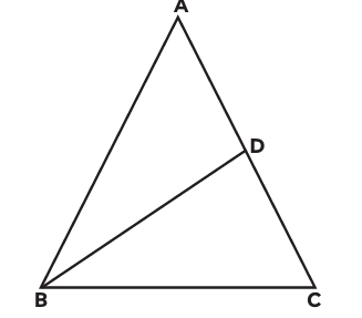 In $\triangle A B C$, if point $D$ is the mid-point of $A C$ and $B A=B ...