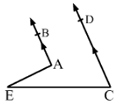 In the given figure, $\mathrm{AB} \| \mathrm{CD}$. Prove that $\angle B ...