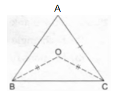 In the given figure, $\mathrm{AB}=\mathrm{AC}$ and $\mathrm{OB}=\mathrm ...